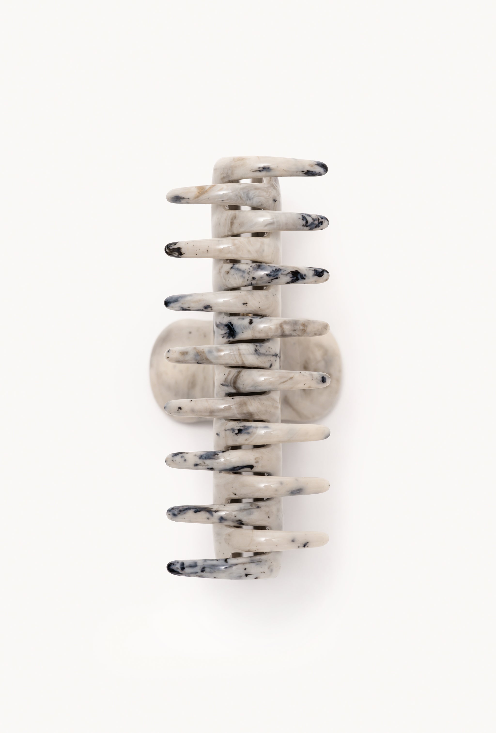 4" Claw Clip - Grey Marble – Undo Hairware