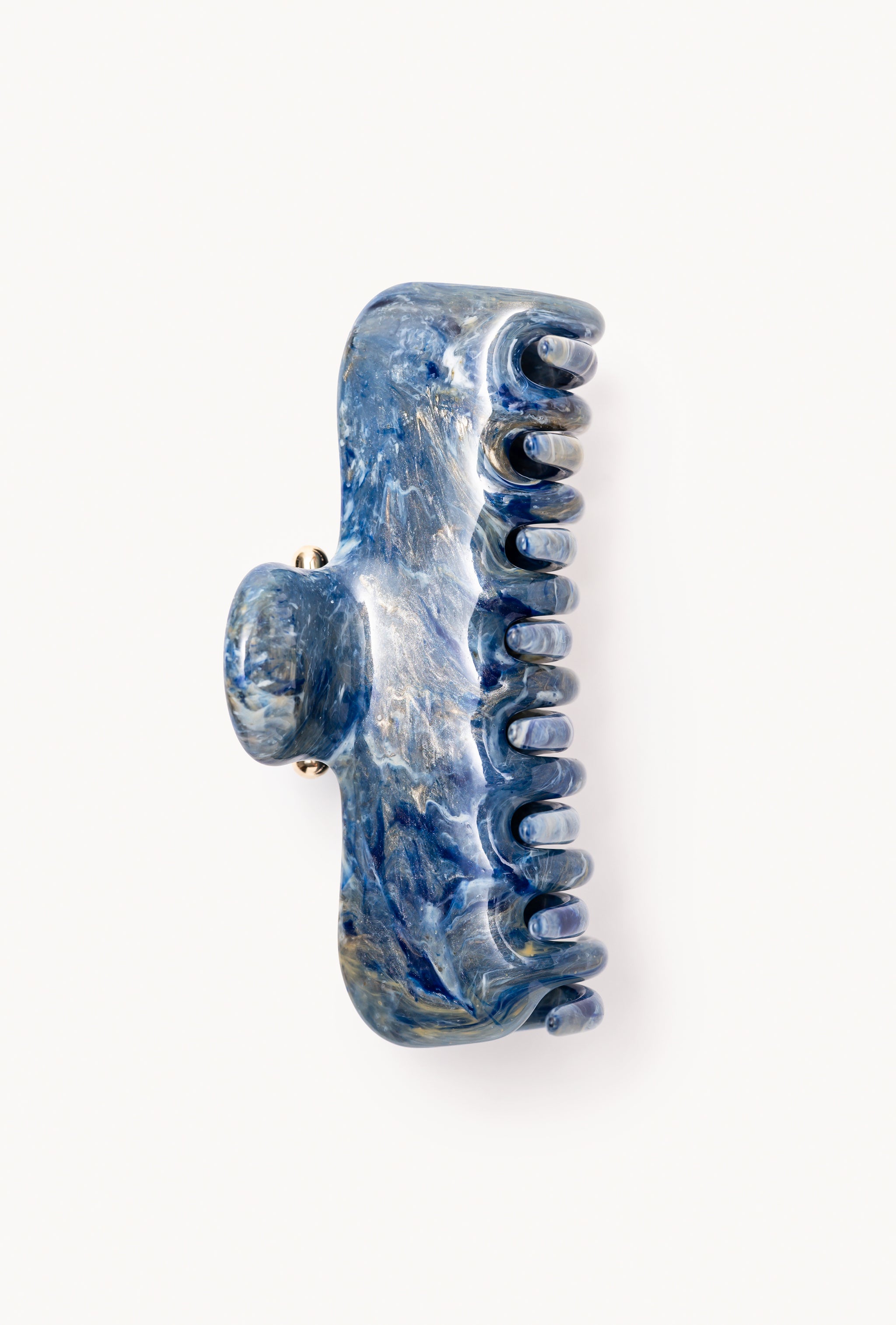 4" Claw Clip - Blue Marble – Undo Hairware