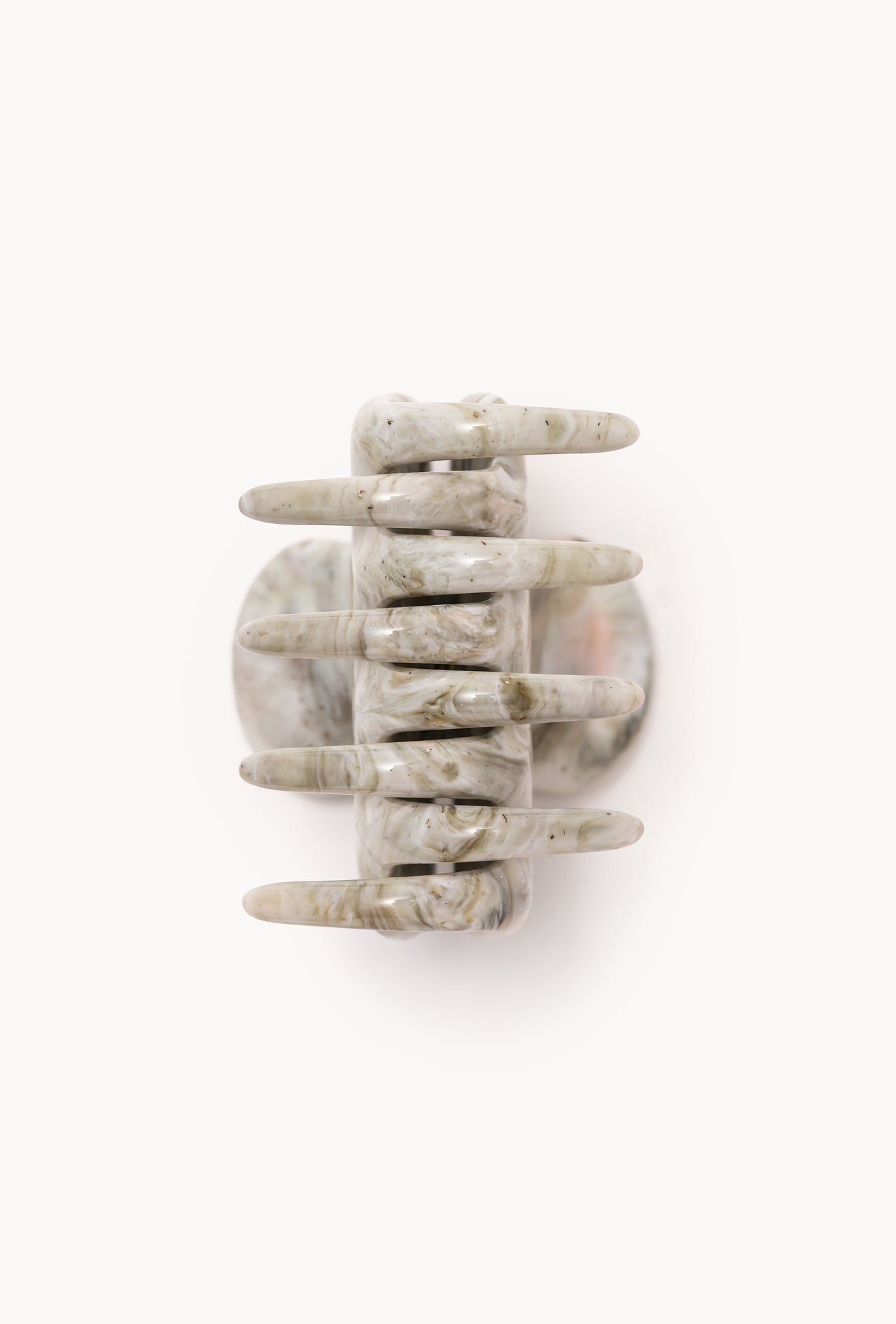 No. 5 Claw Clip - Green Marble – Undo Hairware