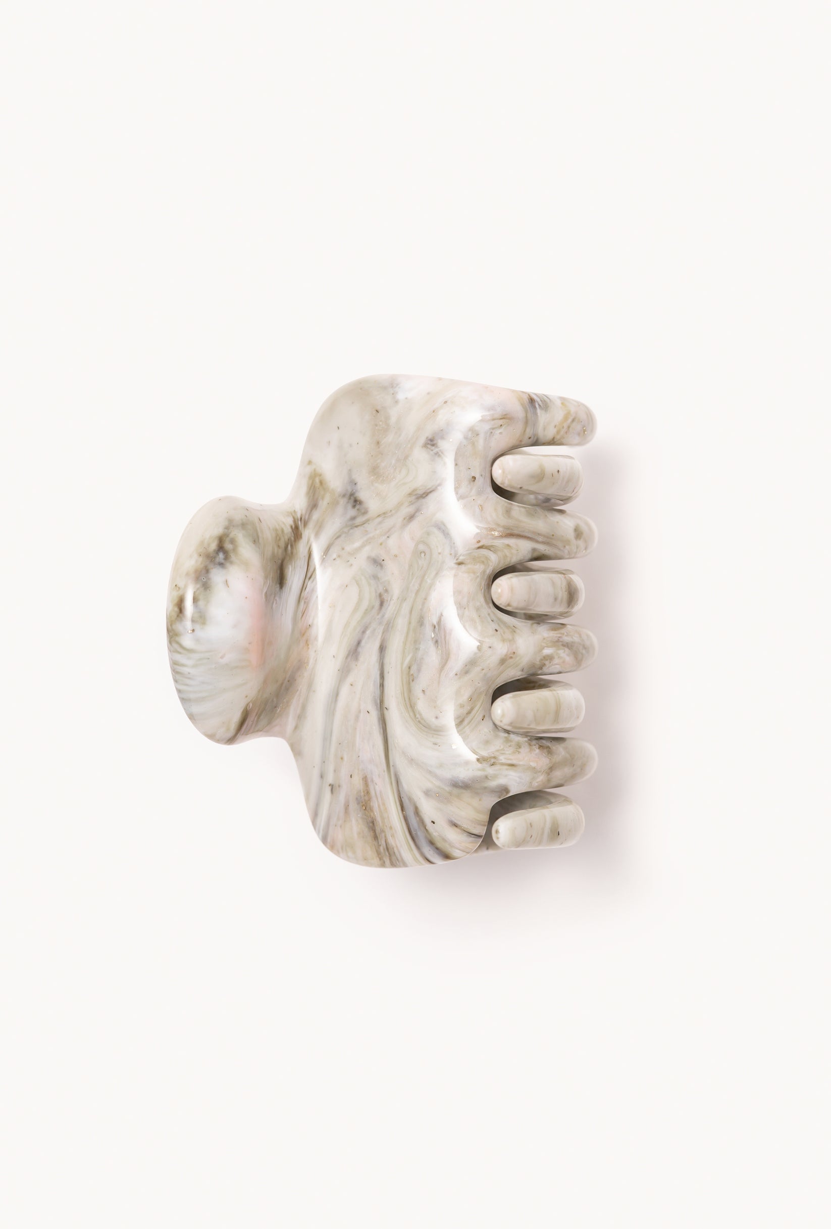 No. 5 Claw Clip - Green Marble – Undo Hairware