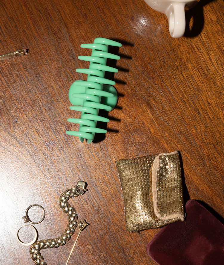 4" Claw Clip - Paris Green – Undo Hairware
