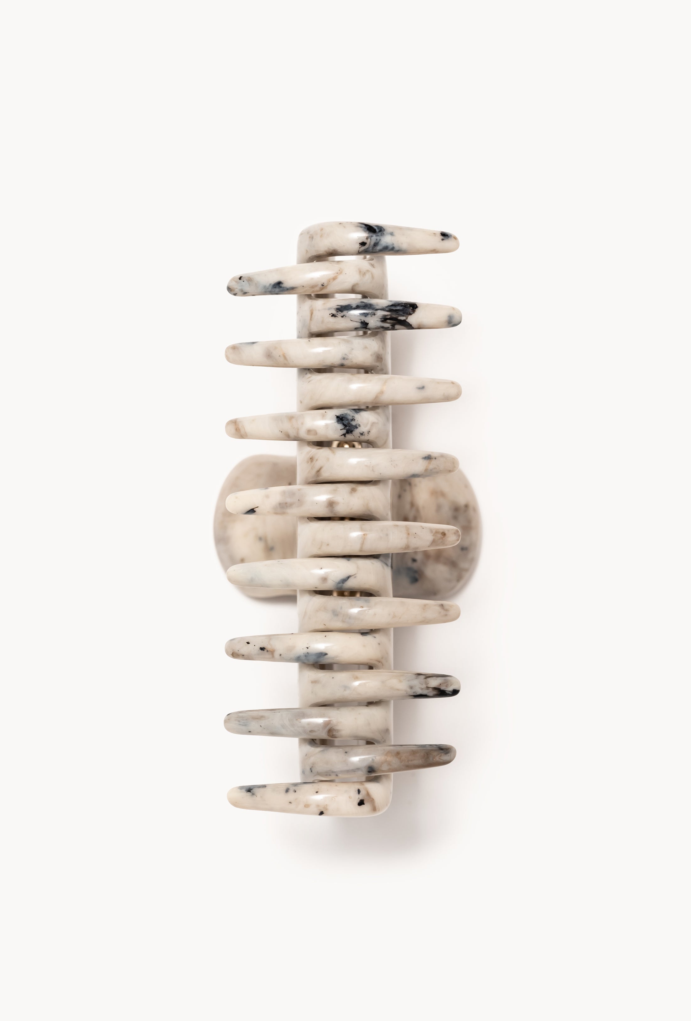 4" Claw Clip - Grey Marble – Undo Hairware