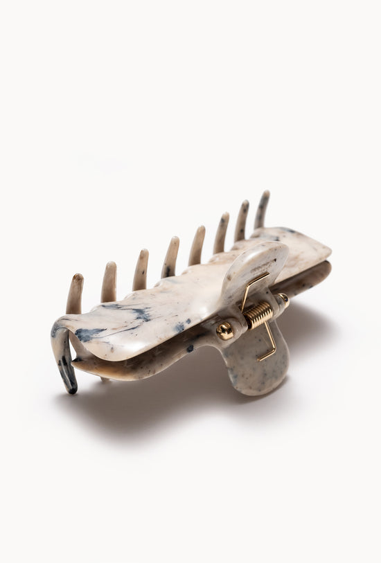 4" Claw Clip - Grey Marble – Undo Hairware